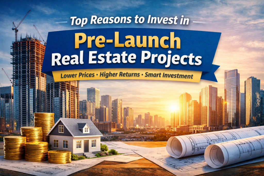 Top Reasons to Invest in Pre-Launch Real Estate Projects in India