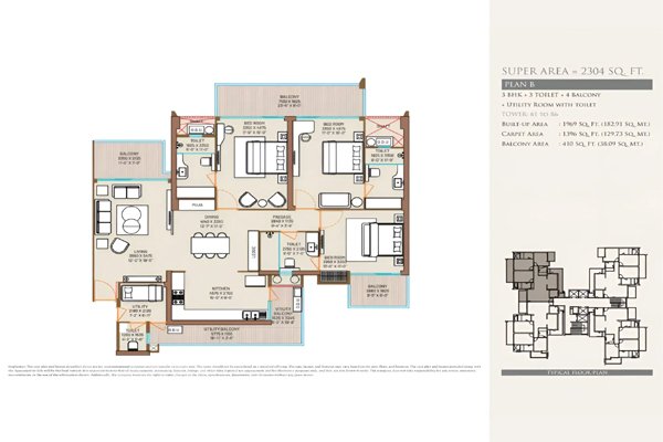 Ivory County Sector 115 Noida | Reviews, Sitemap, Price List